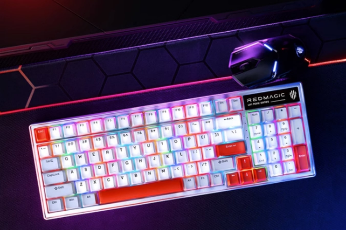 Red Magic E-sports Mechanical Keyboard dengan Sakelar Hot-swappable ...