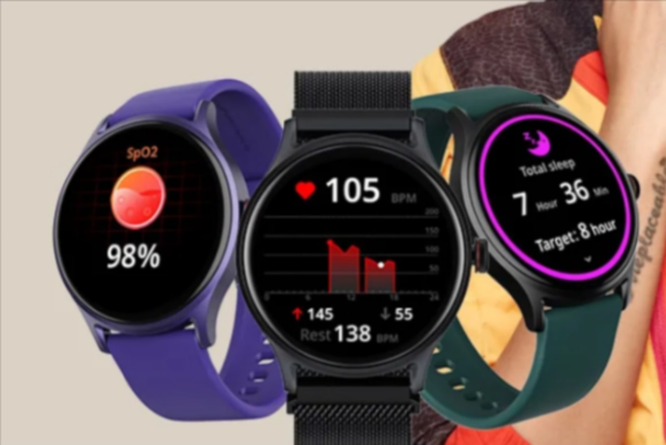 Smartwatch boAt Lunar Mirage dengan Layar 1,52″ dan Masa Pakai Baterai ...