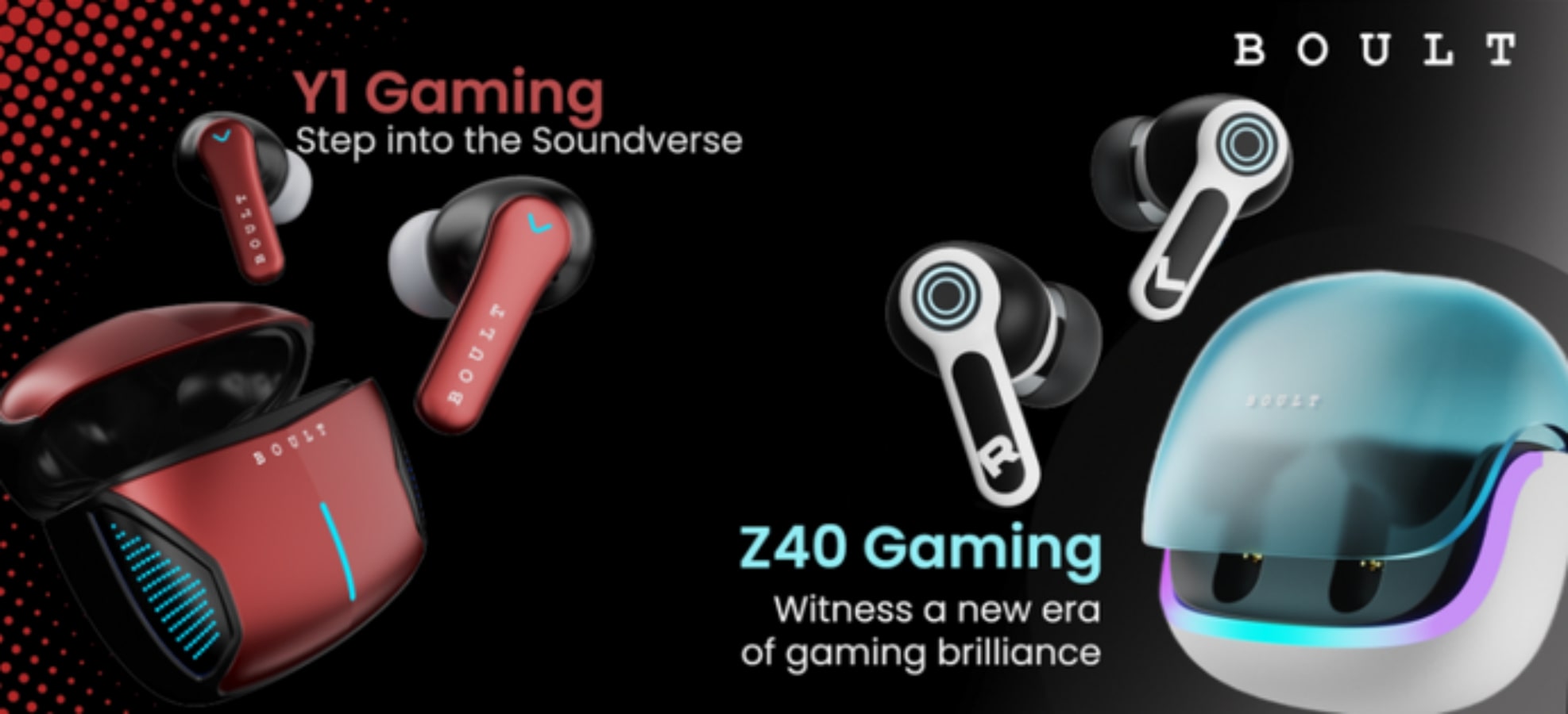 Earbud Boult Z40 Gaming dan Y1 Gaming TWS Diluncurkan, Cek Spesifikasi ...