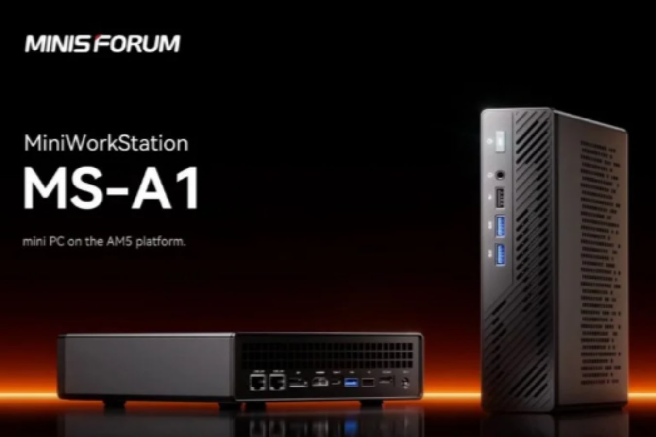 PC Mini Minisforum MS-A1 dengan Seri Hingga AMD Ryzen 9000, Port ...