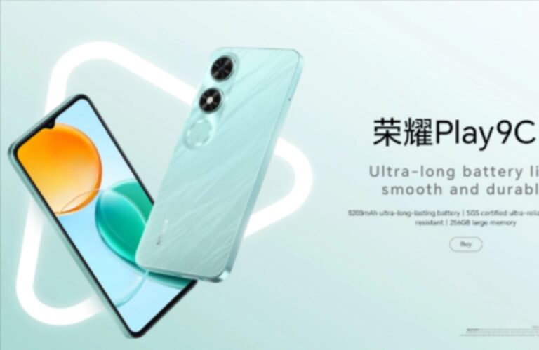 Honor Play 9C Mulai Dijual dengan SoC Dimensity 6100+ dan Fitur Smart ...