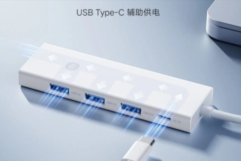 Xiaomi Meluncurkan Splitter USB Dual-head 4-in-1 dengan Port USB-C dan ...