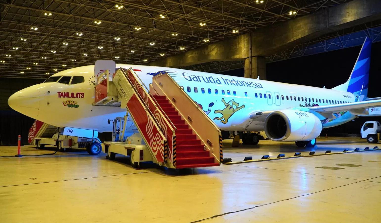 Penampakan Spesial Livery Garuda Indonesia "Tahilalats" | Sukoharjonews.com