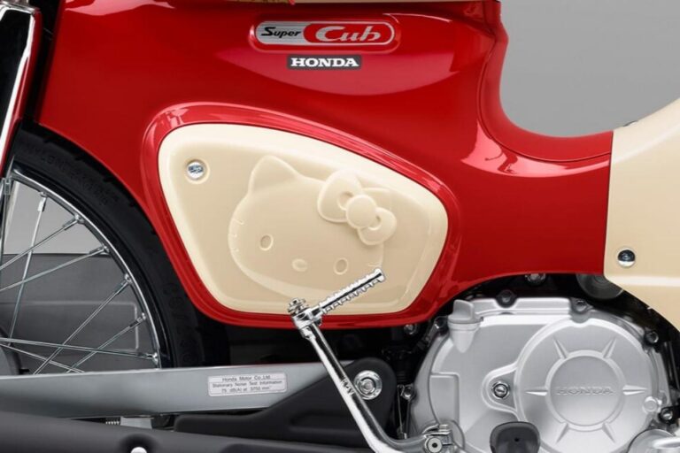 Honda Super Cub 50 Hello Kitty "Versi Final" Diluncurkan, Cek Harganya ...