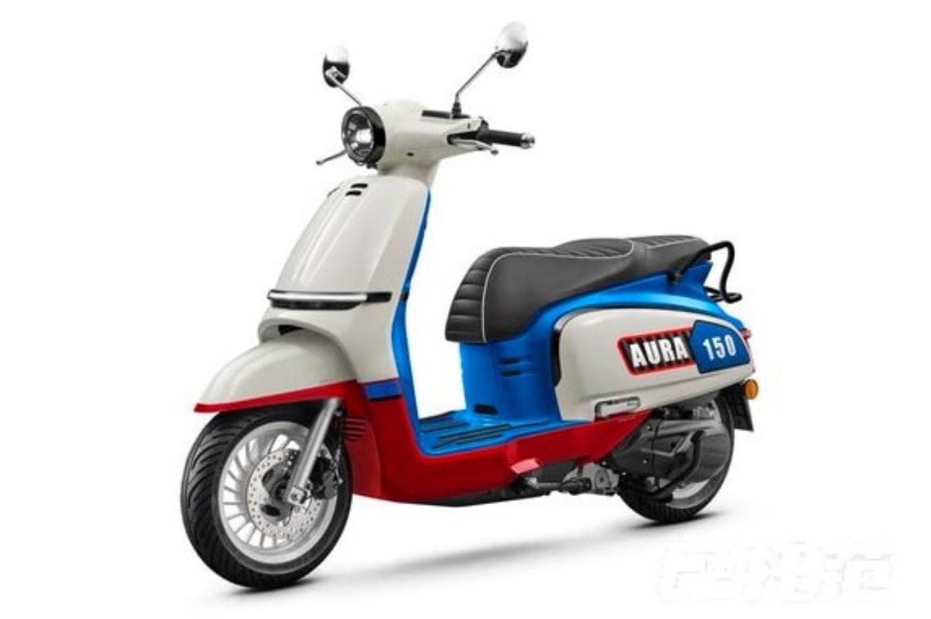Memperkenalkan CF Moto Aura 150, Skuter Retro Keren, Cek Harga di ...