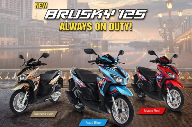 Memperkenalkan All New Kawasaki Brusky 125, Skutik Sporty Desain Garang ...