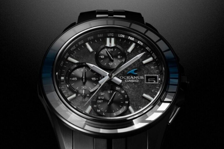 Casio Oceanus Meluncurkan Jam Tangan Edisi Terbatas "Calm Night" yang ...