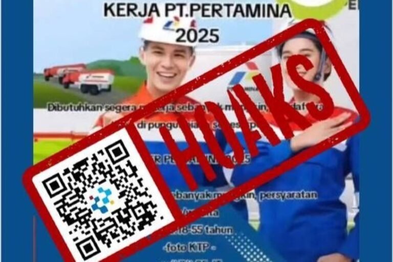 [HOAKS] Poster Lowongan Kerja dari PT Pertamina pada November 2025 ...