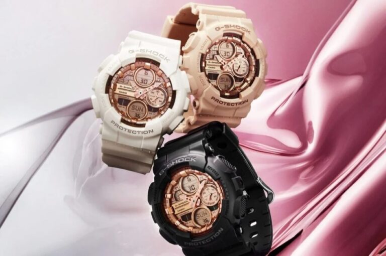 Casio Memperkenalkan Model G-Shock GMA-S140PG Baru dengan Aksen Emas ...